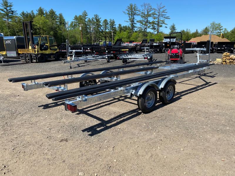 2022 Shore Haven SPD2449TG 22-24 Ft. Galvanized Tritoon Boat Trailer in ...