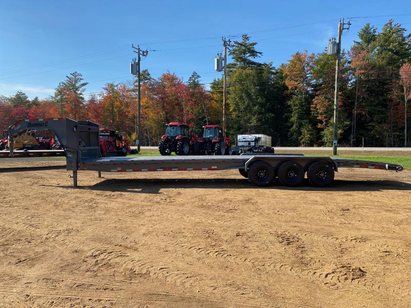 2023 Diamond C Trailers 7x32 Powder Coated Gooseneck 24K Multi-Car ...