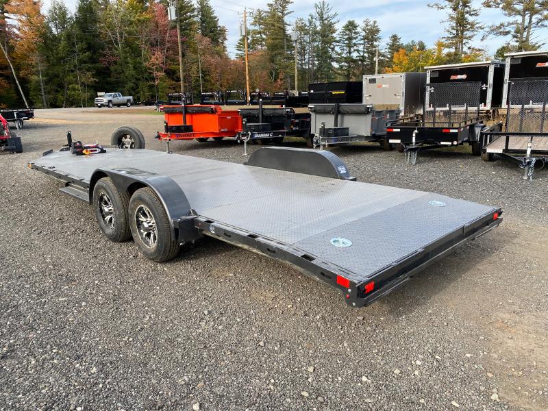 2023 Diamond C Trailers 7x22 Powder Coated 10K Steel Deck Car Hauler w ...