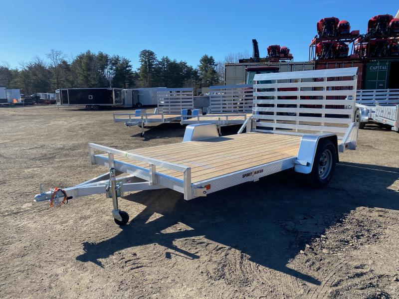 2024 Sport Haven 7x12 Aluminum 3K Open Deck Utility Trailer w/Fold Flat ...