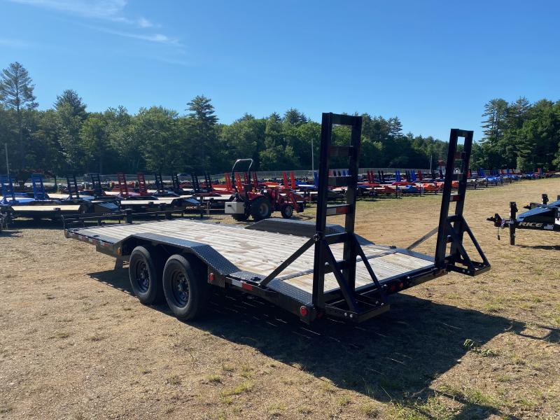 2023 PJ Trailers 8.5x20 Powder Coated 14K Full Width Car Hauler w/Stand ...