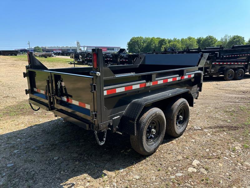 2025 Sure-Trac 6x10 Powder Coated 10K SD Dump Trailer w/Single Ram ...