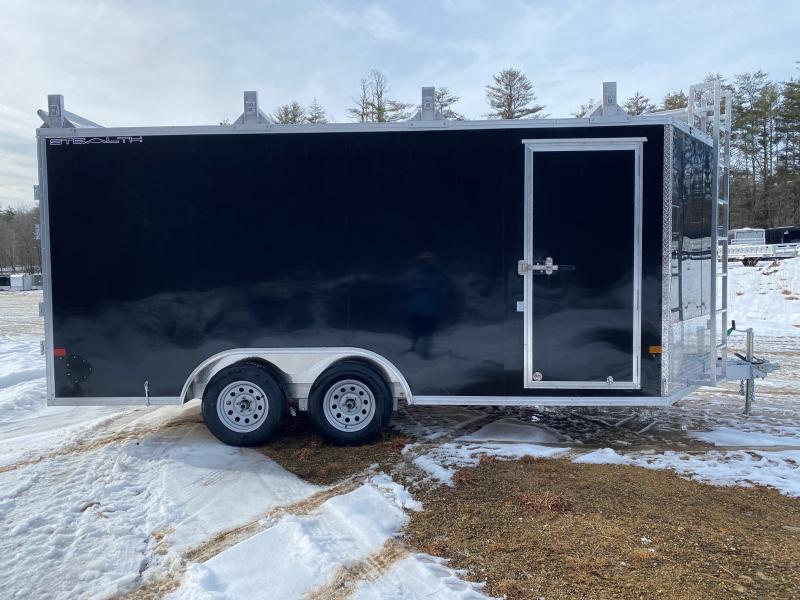2024 Stealth Trailers 8.5x16 Aluminum 7K Enclosed Ultimate Contractor ...