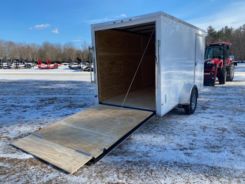 2024 Fast Cargo 6x12 Enclosed 3K Cargo Trailer w/Rear Ramp Door in ...