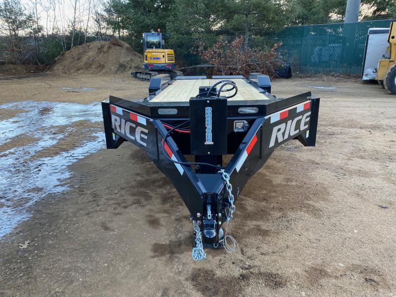 2024 Rice Trailers 7x20+4 Promax Industrial 21K Equipment Trailer w/Hyd ...