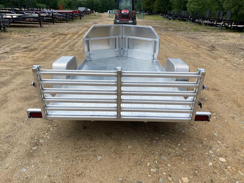 2023 Bear Track 5.5x10 Aluminum 3K Motorcycle/Utility Trailer w/Rock ...