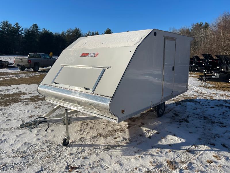 2023 SnoPro Trailers 101x12 Hybrid 2-Place Snowmobile Trailer w/Side ...
