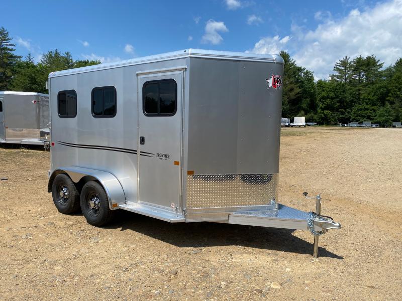 2024 Frontier Strider Series Aluminum 2-Horse Combo/Slant Load Trailer ...