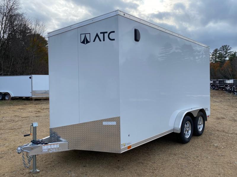 2023 ATC 7.5x14 Aluminum 7K Enclosed Cargo Trailer w/Rear Ramp Door in ...