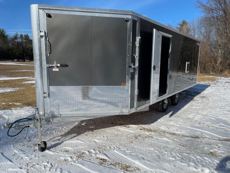 2023 SnoPro Trailers 101x20+4.5 Aluminum 4-Place Enclosed Drive In/Out ...