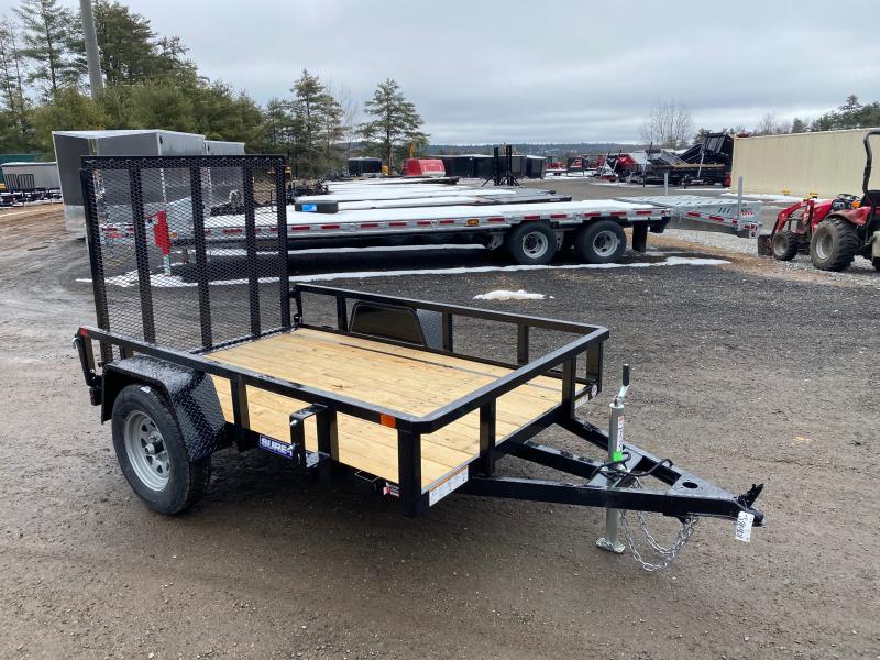 2024 Sure-Trac 5x8 Powder Coated 3K Tube Top Utility Trailer w/Rear ...