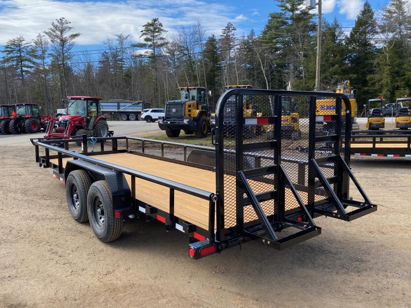 2024 PJ Trailers 7x20 Powder Coated 14K Pipe Top Landscape Trailer w/HD ...