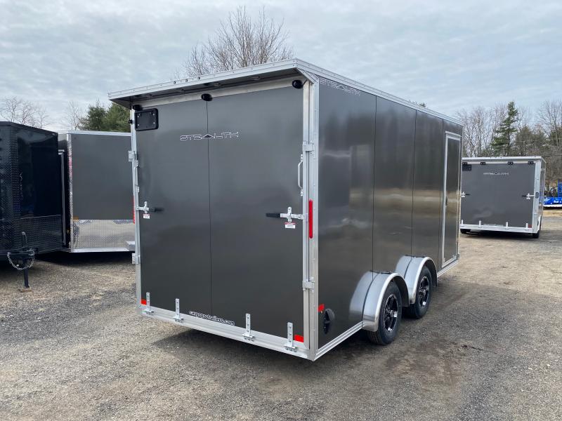 2024 Stealth 7.5x16 Aluminum 7K Enclosed UTV/Cargo Trailer w/Extra ...