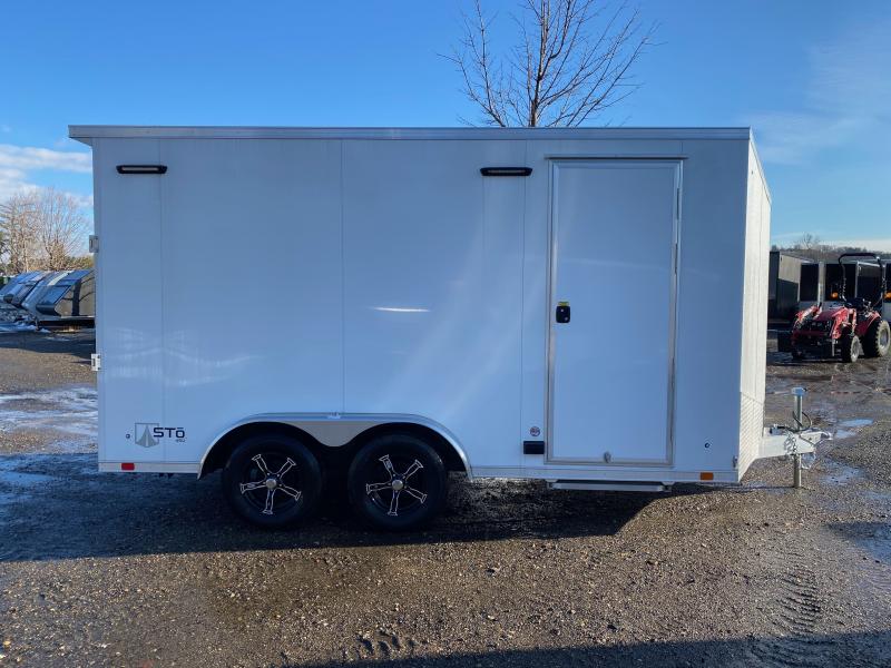 2024 ATC 7.5x14 Aluminum 7K Enclosed Adventure Cargo Trailer w/Coin ...