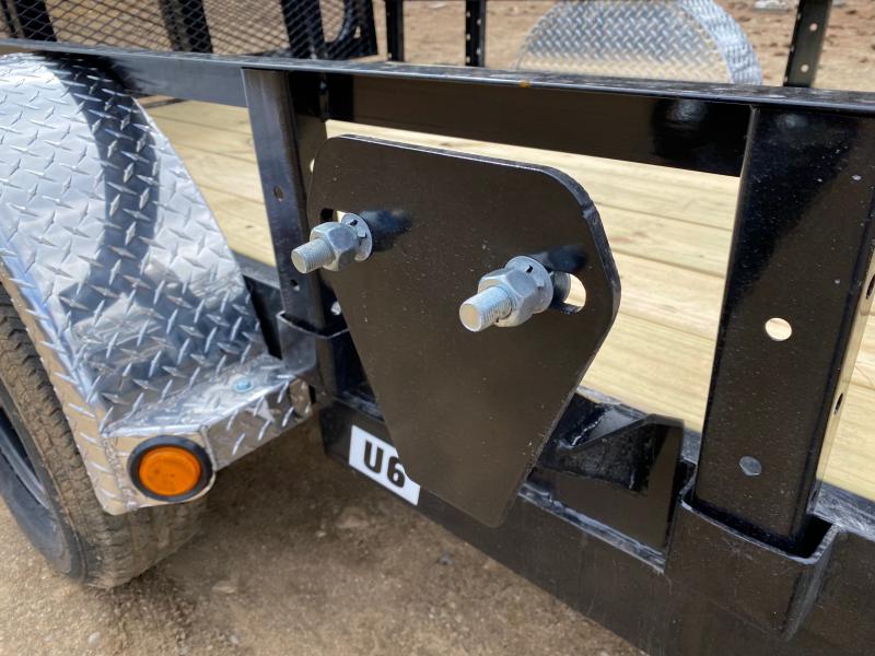 2024 PJ Trailers 5x8 Powder Coated 3K Utility Trailer w/Bi-Fold Rear ...