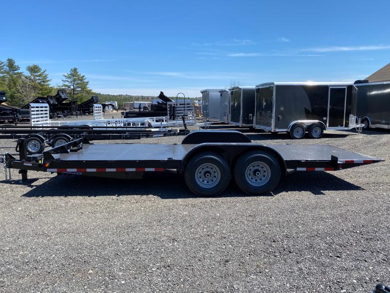 2023 Hawke Trailers 7x20 Steel Deck 15K Power Tilt Equipment Trailer in ...