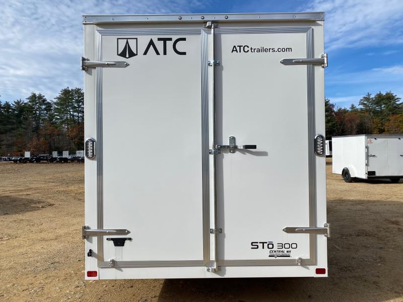 2023 ATC 7x14 Aluminum 7K Enclosed Cargo Trailer w/Rear Double Barn ...