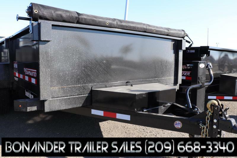 2022 Towmaster Trailers TC-12HD Dump Trailer in Merced, CA | Trailer Trader