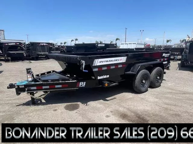 2026 PJ Trailers 7X14 DT14 Dump Trailer in Turlock, CA | Trailer Trader