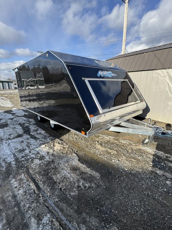 2025 Nitro 101x16 crossover Snowmobile Trailer in Madison, ME | Trailer ...