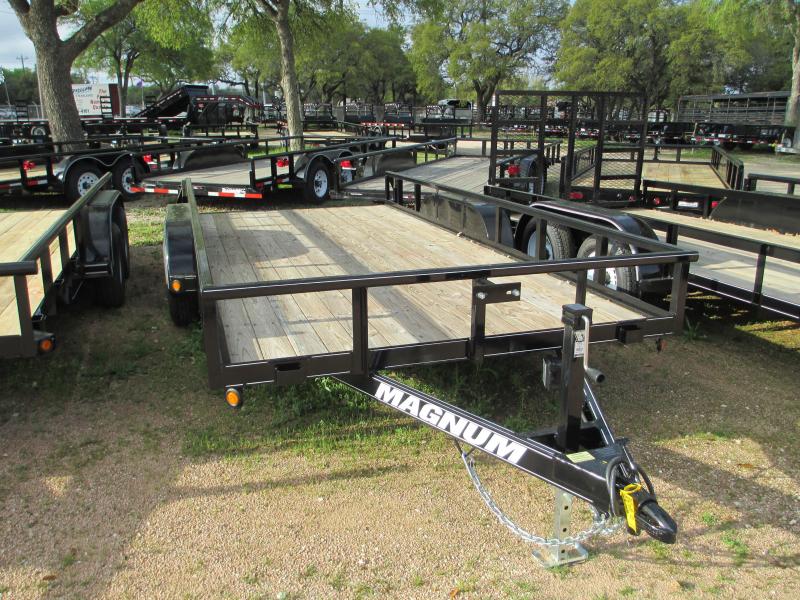 Magnum 16X84TU Utility Trailer | Magnum Trailers, Performance, PJ ...