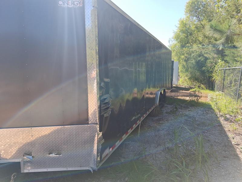 Side Damaged 2022 Cynergy Cargo Charcoal Gray 8.5x28TA3 Cargo ...