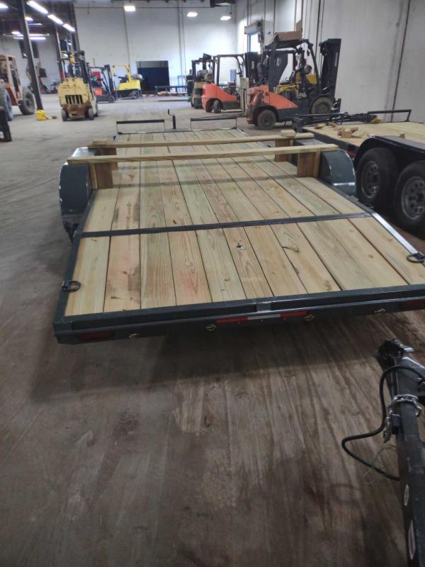 2022 Caliber Trailer Mfg Car Hauler Flatbed Trailer | Near Me