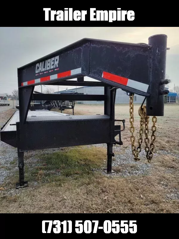 2023 Caliber Trailer Mfg 8.5x40 Gooseneck Flatbed Flatbed Trailer in ...