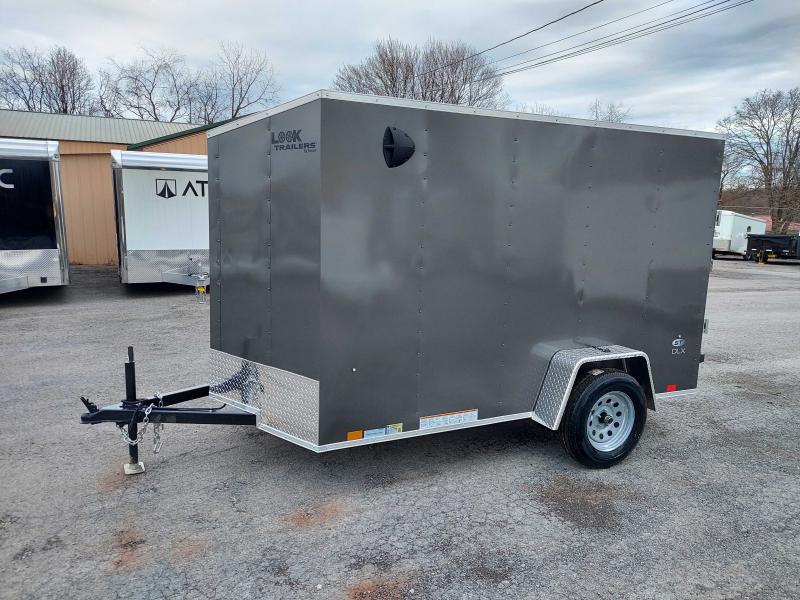 2023 Look Trailers 6X10ST DLX Flat Top Sloped V-Nose Enclosed Cargo ...
