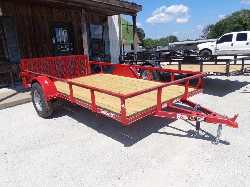 Bulldog 76 x 10'+2' Dovetail Red Utility Trailer in Springfield, MO ...