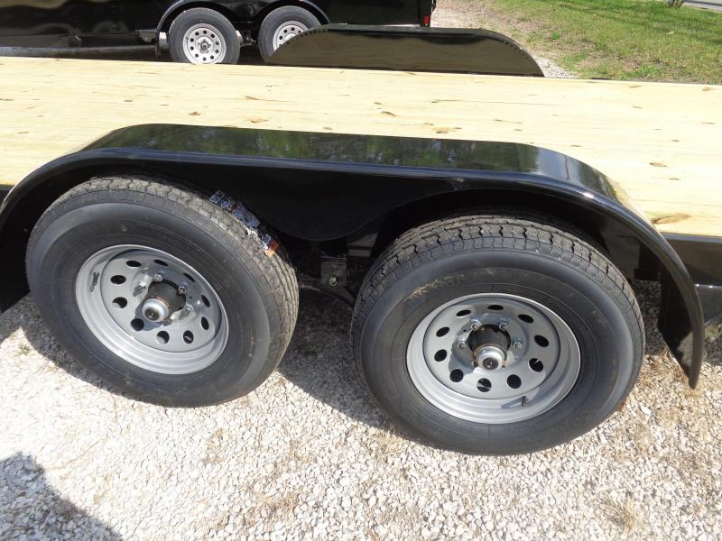 Rice 82 x 20'+2' 9900# Upgraded Car Hauler Bumper Pull Flatbed Trailer ...