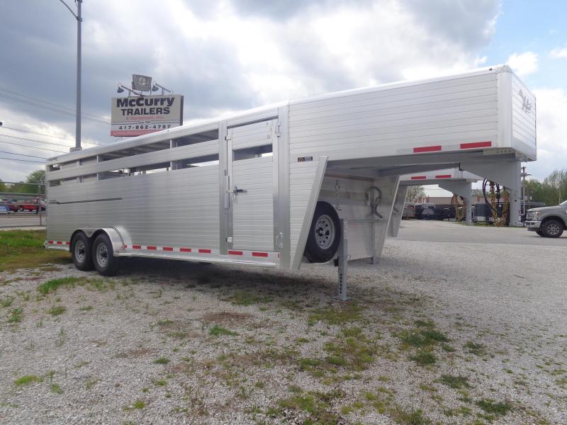 2020 Hillsboro 24x7 ENDURA Aluminum Gooseneck Stock Trailer in ...
