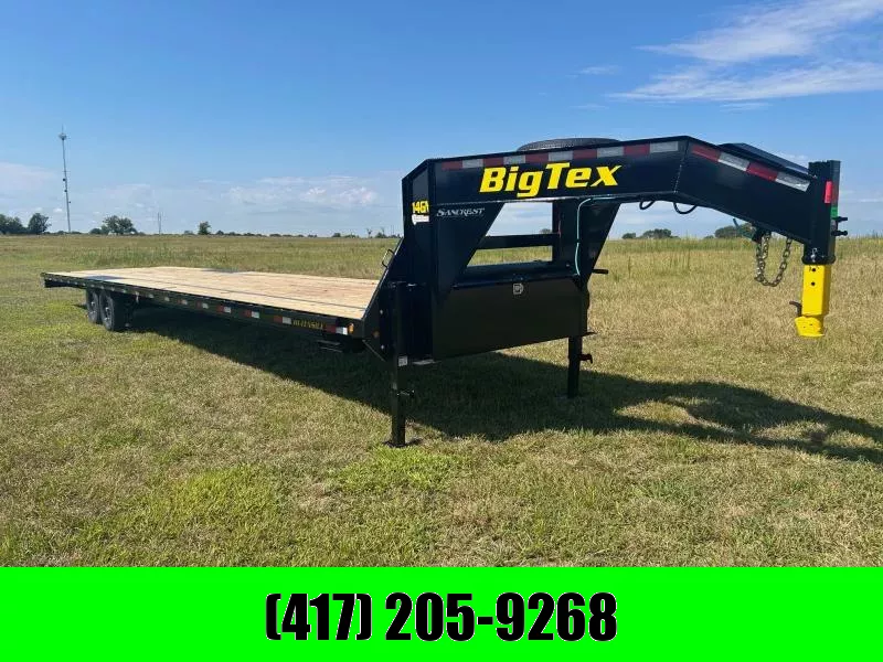 2026 Big Tex 102x40 Tandem 15.9K GN Straight Deck w/ Slide In Ramps in ...
