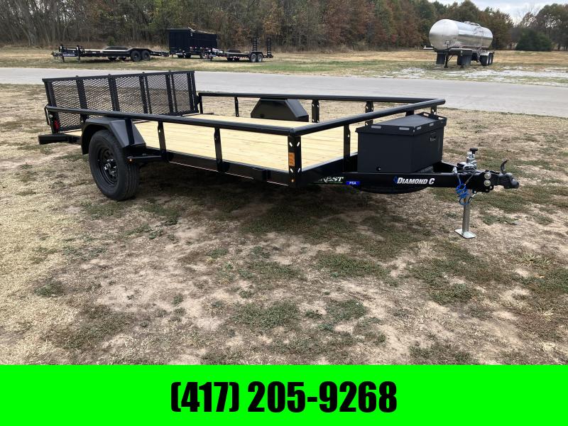 2025 Diamond C 83x12 3K Utility w/ Bi-Fold Gate & Toolbox in Sarcoxie ...