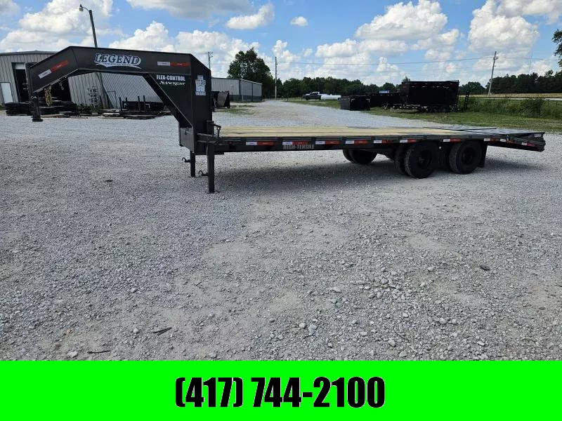 2025 Legend 102X25 TANDEM LO-PRO GOOSENECK W/10K AXLES & MAX RAMPS in ...