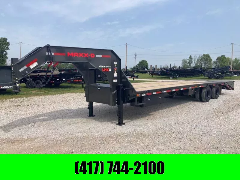 2025 MAXX-D 102X30 TANDEM 40K GN W/ MAX RAMPS, 2-SPEED JACKS & DISC ...