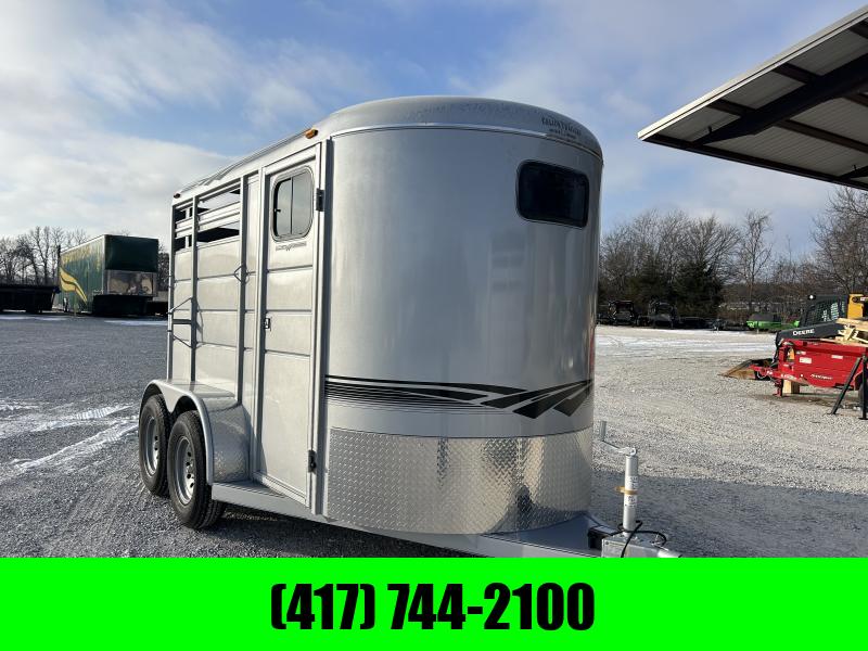 2025 Calico Trailers CALICO 2 HORSE SLANT BUMPER PULL 6X12X7' TALL ...