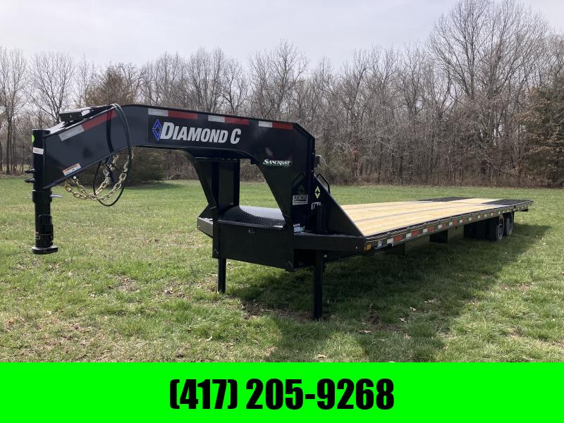 2023 Diamond C 102x40 Tandem 30K GN Hydrotail w/ Hydraulic Jacks in ...