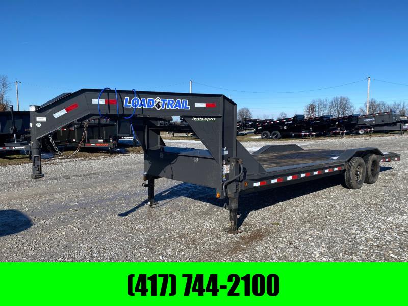 2022 Load Trail 102X24 TANDEM 14K GOOSENECK CARHAULER W / DRIVE OVER ...