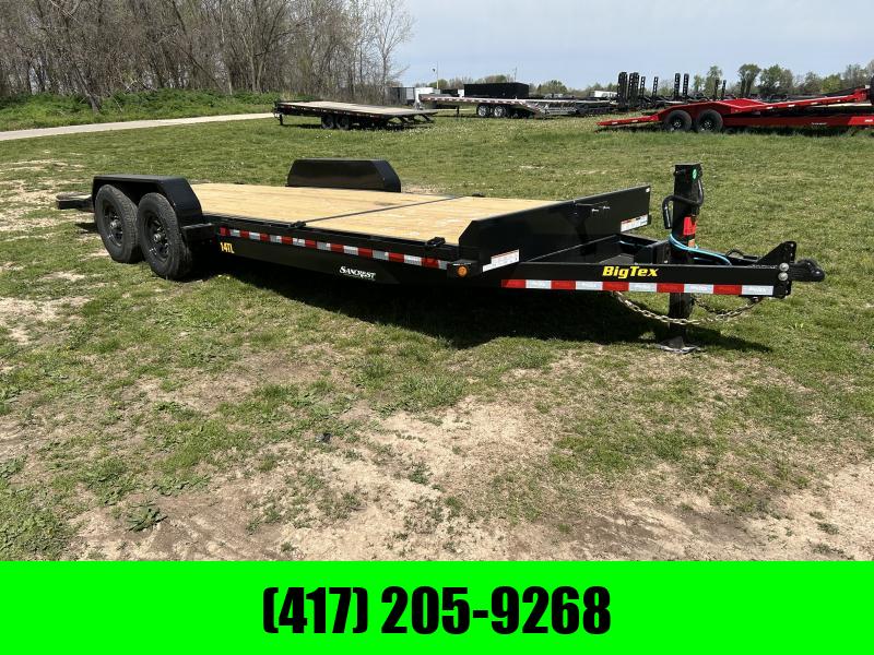 2025 Big Tex 83x22 Tandem 14K Gravity Tilt w/ 6' Stationary & Tool Tray ...