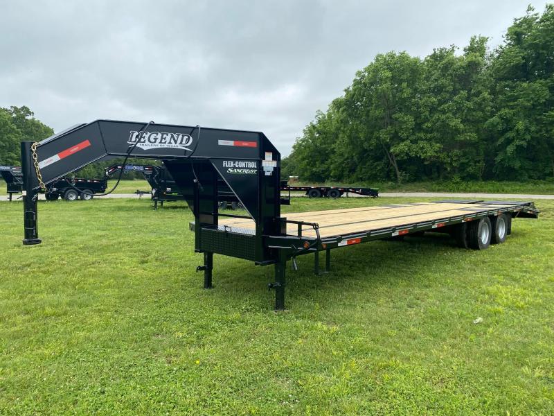 2022 Legend Trailers 102x30 Tandem 22K GN Flatbed Trailer in Sarcoxie ...