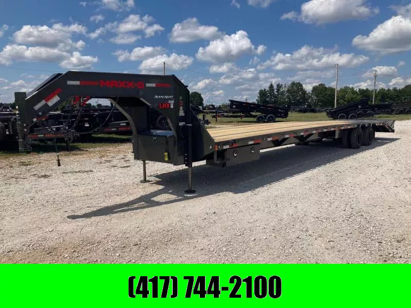 2026 MAXX-D 102X40 TANDEM 40K GN FLATBED W/ MAX RAMPS, HYDROJACKS ...