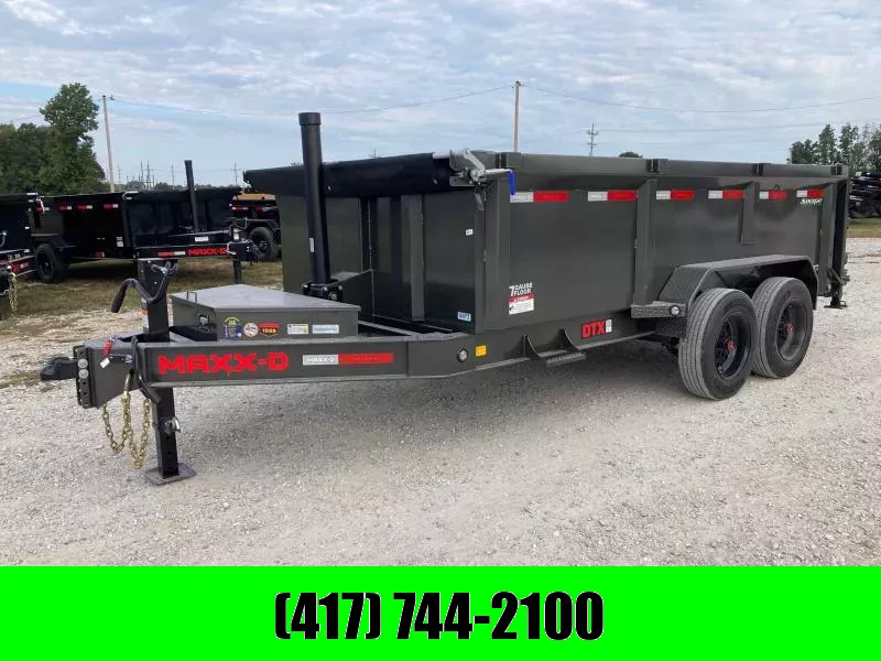 2026 MAXX-D 83X16 TANDAM 17.5K TELESCOPIC DUMP W/ 7GA FLOOR, SLIDE IN ...