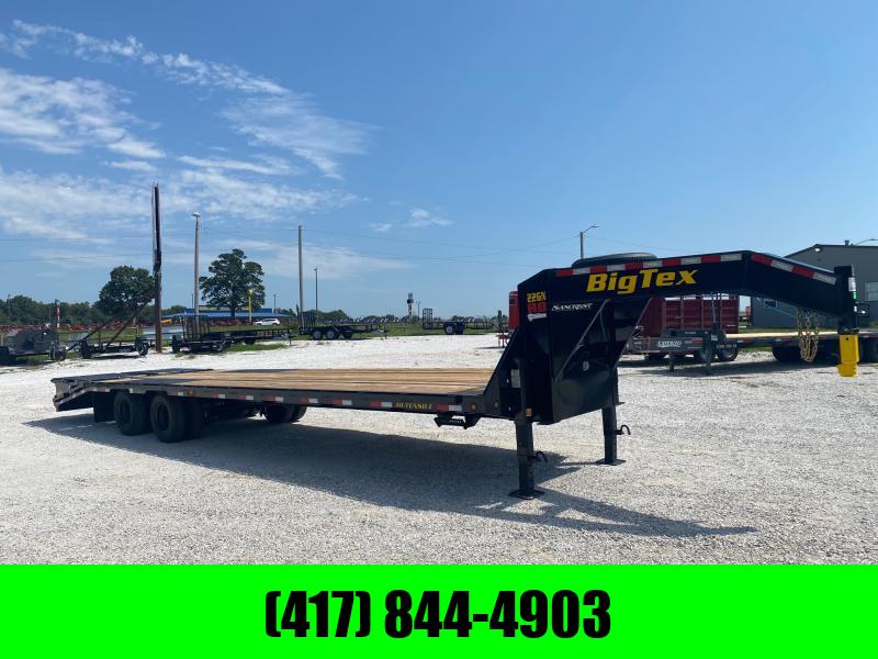 2024 Big Tex 102x33 Tandem 22GN Gooseneck W / Max Ramps & 2 Speed Jacks ...