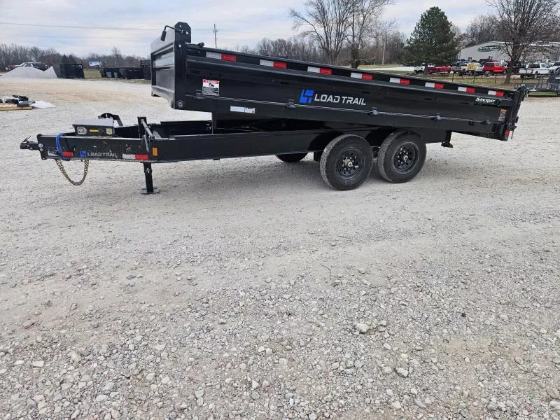 2026 Load Trail 96X16 TANDEM 14K DECKOVER DUMP W/18" FOLD DOWN SIDES in ...