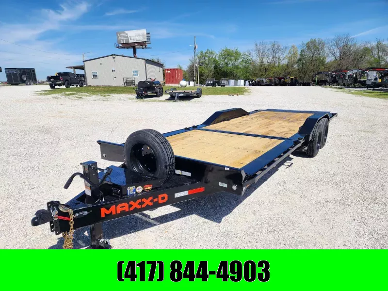 2026 MAXX-D 102 x 24 G8X TANDEM HD GRAVITY TILT W/ 8' STATIONARY & 16 ...