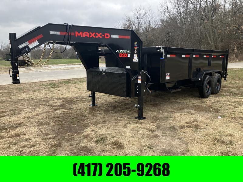 2025 MAXX-D 83x16 Tandem 21K GN Telescopic Dump w/ 7 Gauge Floor & Tuff ...