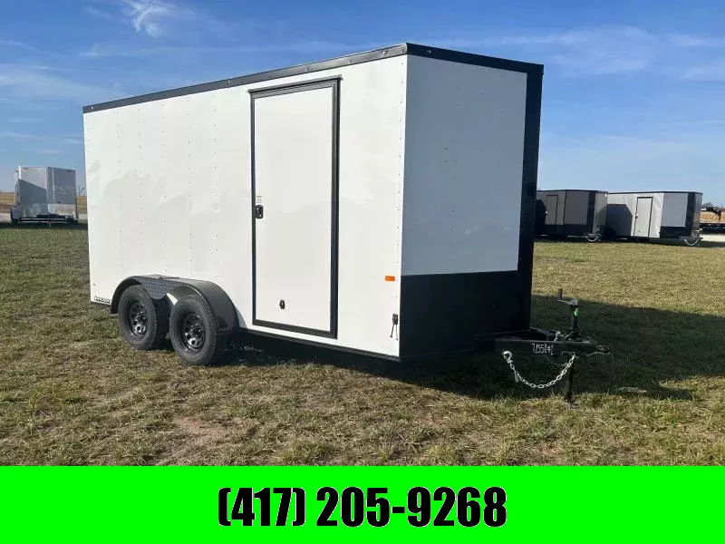 2026 Rock Solid 7x14 TAndem 7K Cargo w/ Ramp Door & 7' Interior Height ...