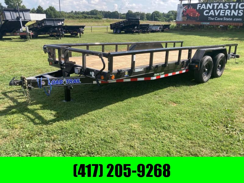 2022 Load Trail 83x20 Tandem Equipment Trailer W/ Removable Side Rails ...