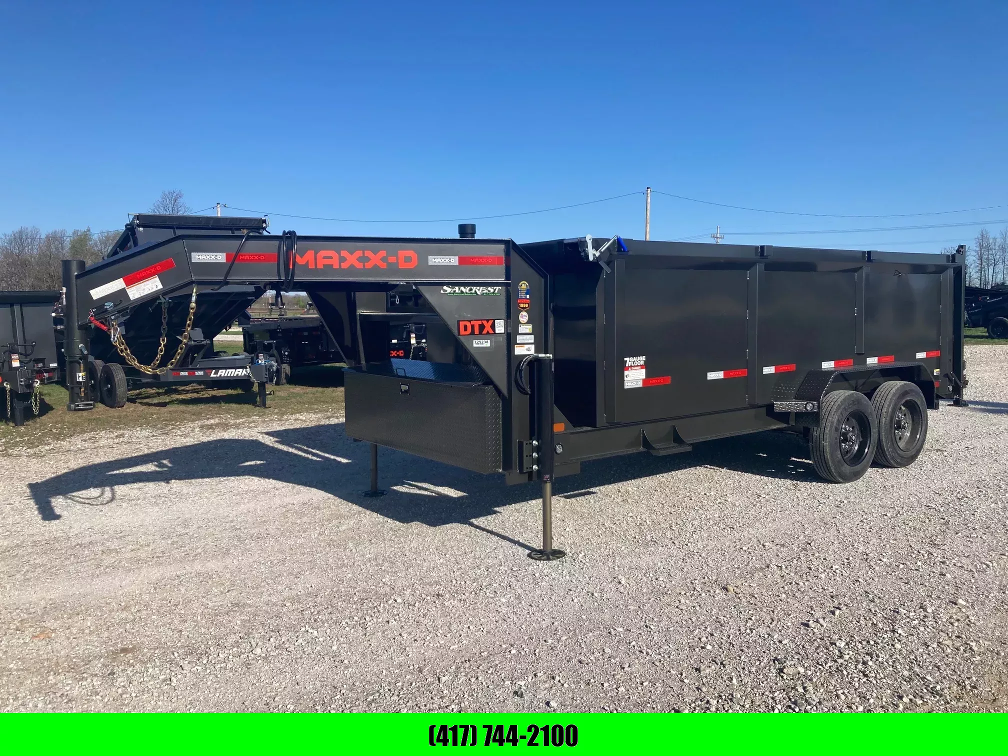 2025 MAXX-D 83X16 TANDEM 18K TELESCOPIC DUMP W/ 4' SIDES, SLIDE IN ...